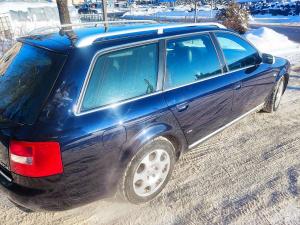 Blue Audi A6 2003 in Utena, with an engine capacity of 1.90 L and mileage of 331 thousand km for 2850 €, photo 18 on AUTOMOTO.COM.LV