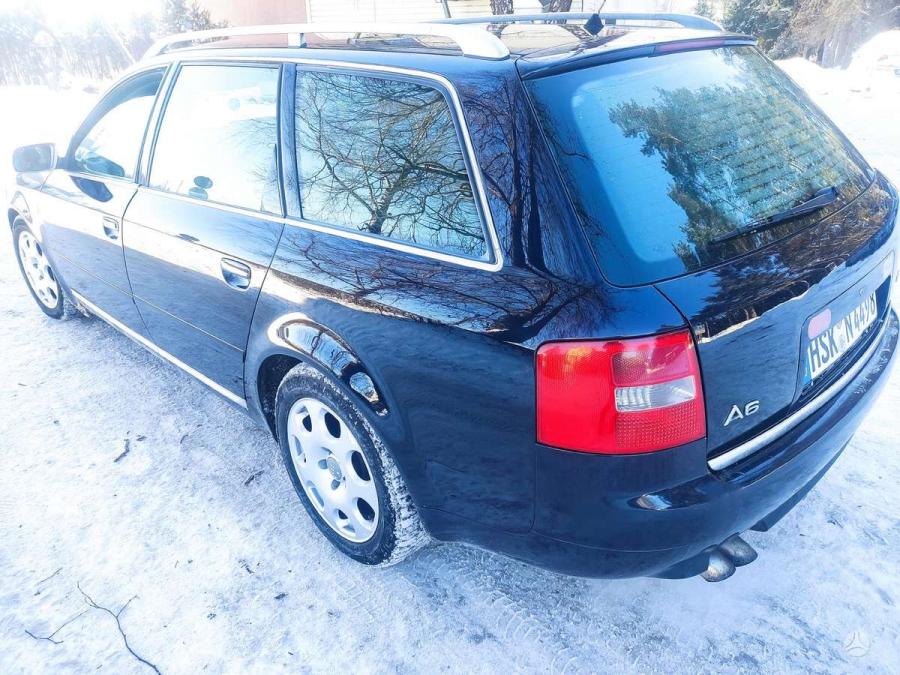 Blue Audi A6 2003 in Utena, with an engine capacity of 1.90 L and mileage of 330 thousand km for 2850 €, photo 4 on AUTOMOTO.COM.LV