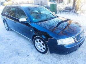 Blue Audi A6 2003 in Utena, with an engine capacity of 1.90 L and mileage of 330 thousand km for 2850 €, photo 9 on AUTOMOTO.COM.LV