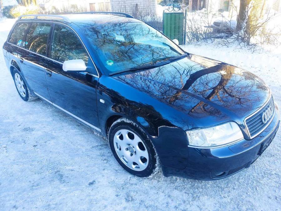 Blue Audi A6 2003 in Utena, with an engine capacity of 1.90 L and mileage of 330 thousand km for 2850 €, photo 9 on AUTOMOTO.COM.LV