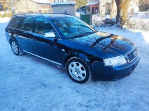 Blue Audi A6 2003 in Utena, with an engine capacity of 1.90 L and mileage of 330 thousand km for 2850 €, photo 10 on AUTOMOTO.COM.LV