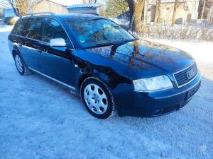 Blue Audi A6 2003 in Utena, with an engine capacity of 1.90 L and mileage of 330 thousand km for 2850 €, photo 16 on AUTOMOTO.COM.LV
