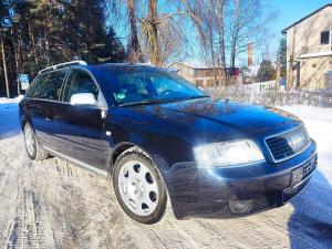 Blue Audi A6 2003 in Utena, with an engine capacity of 1.90 L and mileage of 330 thousand km for 2850 €, photo 26 on AUTOMOTO.COM.LV