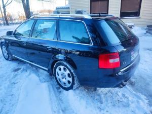 Blue Audi A6 2003 in Utena, with an engine capacity of 1.90 L and mileage of 330 thousand km for 2850 €, photo 36 on AUTOMOTO.COM.LV