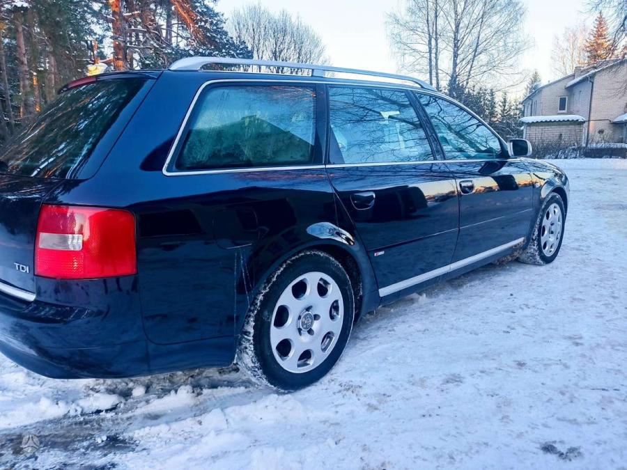 Blue Audi A6 2003 in Utena, with an engine capacity of 1.90 L and mileage of 330 thousand km for 2850 €, photo 37 on AUTOMOTO.COM.LV