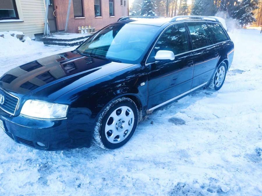 Blue Audi A6 2003 in Utena, with an engine capacity of 1.90 L and mileage of 330 thousand km for 2850 €, photo 38 on AUTOMOTO.COM.LV