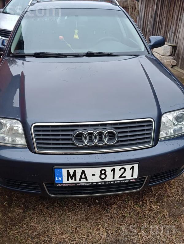 Blue Audi A6 2003 in Kraslava, with an engine capacity of 1.90 L and mileage of 301 thousand km for 2500 €, photo 2 on AUTOMOTO.COM.LV