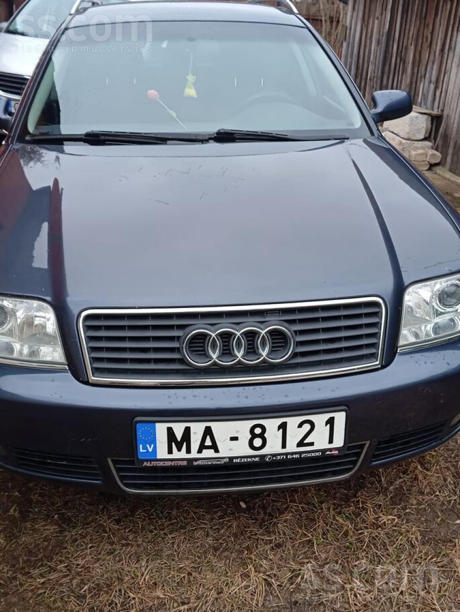 Blue Audi A6 2003 in Kraslava, with an engine capacity of 1.90 L and mileage of 301 thousand km for 2500 €, photo 2 on AUTOMOTO.COM.LV