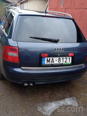 Blue Audi A6 2003 in Kraslava, with an engine capacity of 1.90 L and mileage of 301 thousand km for 2500 €, photo 5 on AUTOMOTO.COM.LV