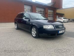 Zils Audi A6 2003 Tallina, ar dzinēja tilpumu 1.90 L un nobraukumu 383 tūkst. km par 1490 €, foto  vietnē AUTOMOTO.COM.LV