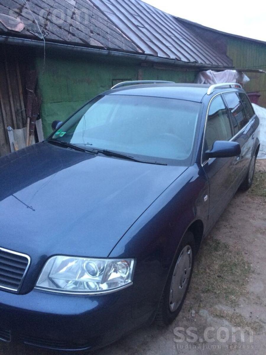 Zils Audi A6 2003 Krāslava, ar dzinēja tilpumu 1.90 L un nobraukumu 301 tūkst. km par 2300 €, foto 1 vietnē AUTOMOTO.COM.LV