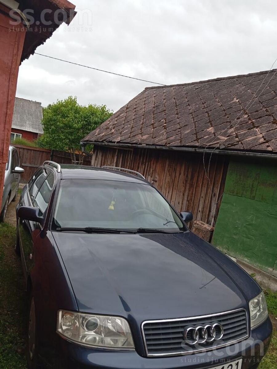 Zils Audi A6 2003 Krāslava, ar dzinēja tilpumu 1.90 L un nobraukumu 301 tūkst. km par 2300 €, foto 6 vietnē AUTOMOTO.COM.LV