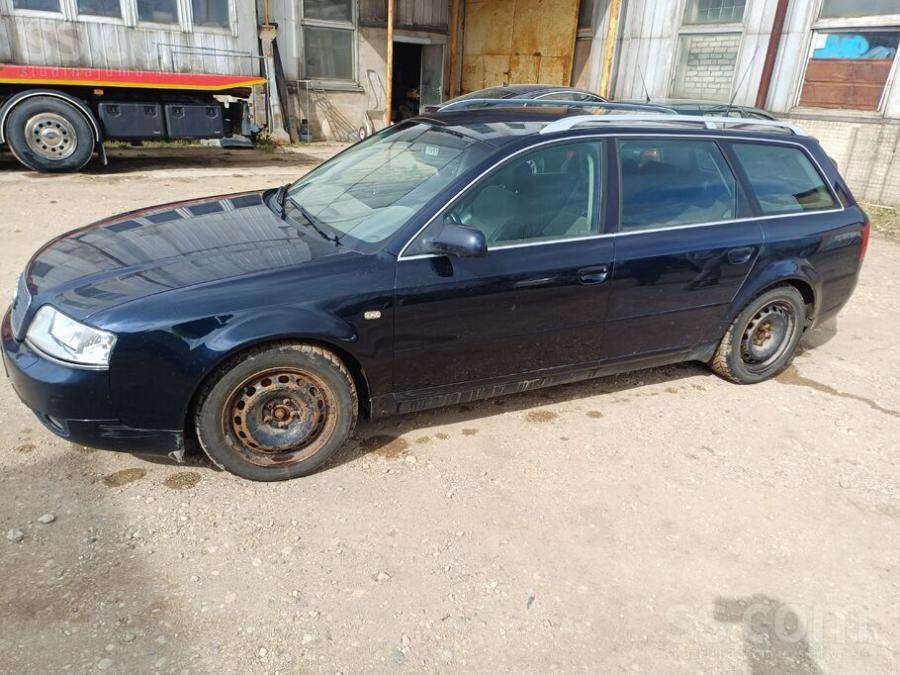 Синий Ауди А6 2003 в Гулбене, объемом двигателя 1.90 л и пробегом 417 тыс. км за 1400 €, фото 3 на AUTOMOTO.COM.LV