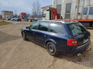 Синий Ауди А6 2003 в Гулбене, объемом двигателя 1.90 л и пробегом 417 тыс. км за 1400 €, фото 4 на AUTOMOTO.COM.LV