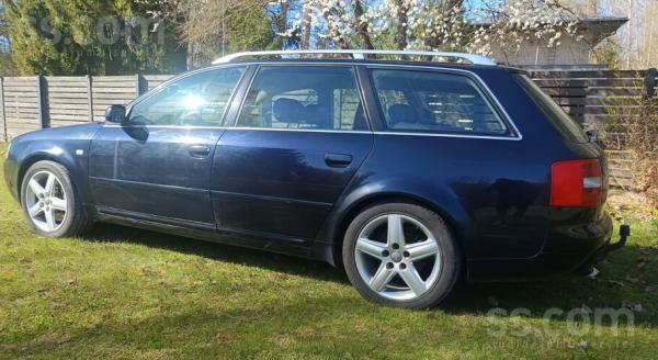 Blue Audi A6 2003 in Bauska, with an engine capacity of 2.50 L and mileage of 386 thousand km for 1800 €, photo 7 on AUTOMOTO.COM.LV