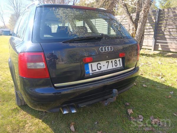 Blue Audi A6 2003 in Bauska, with an engine capacity of 2.50 L and mileage of 386 thousand km for 1800 €, photo 8 on AUTOMOTO.COM.LV