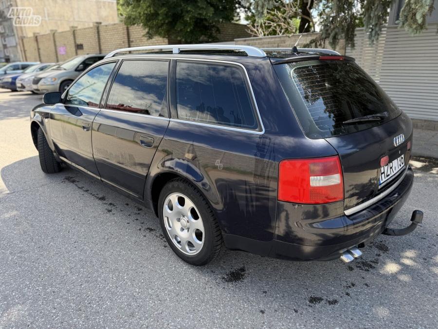Zils Audi A6 2003 Kauņa, ar dzinēja tilpumu 2.50 L un nobraukumu 400 tūkst. km par 1200 €, foto 8 vietnē AUTOMOTO.COM.LV
