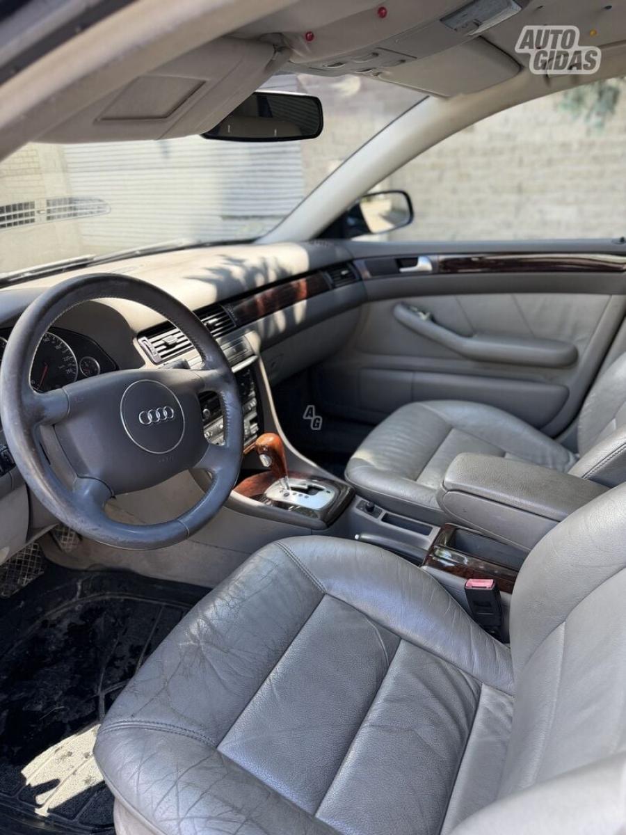 Zils Audi A6 2003 Kauņa, ar dzinēja tilpumu 2.50 L un nobraukumu 400 tūkst. km par 1200 €, foto 13 vietnē AUTOMOTO.COM.LV