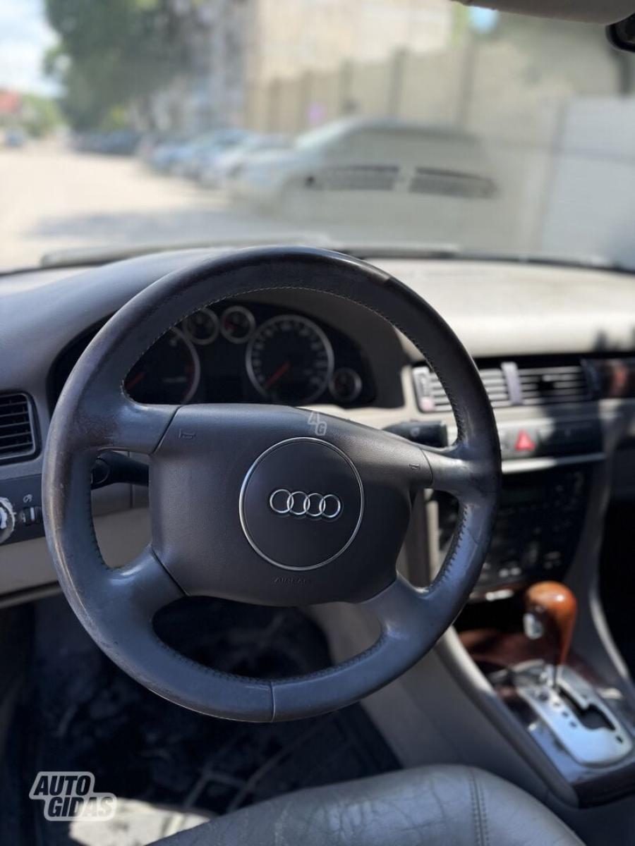 Zils Audi A6 2003 Kauņa, ar dzinēja tilpumu 2.50 L un nobraukumu 400 tūkst. km par 1200 €, foto 20 vietnē AUTOMOTO.COM.LV