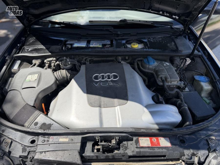 Zils Audi A6 2003 Kauņa, ar dzinēja tilpumu 2.50 L un nobraukumu 400 tūkst. km par 1200 €, foto 28 vietnē AUTOMOTO.COM.LV