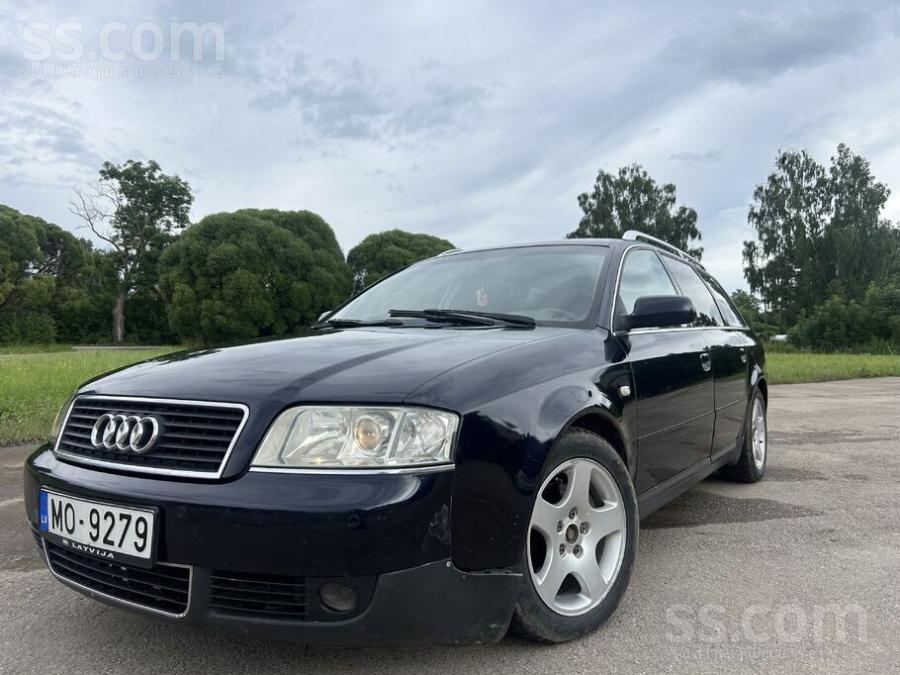 Blue Audi A6 2003 in Balvi, with an engine capacity of 1.90 L and mileage of 366 thousand km for 1450 €, photo 1 on AUTOMOTO.COM.LV
