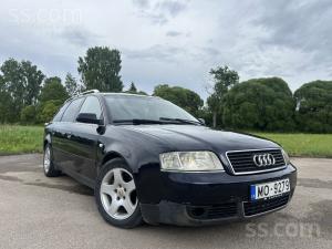 Blue Audi A6 2003 in Balvi, with an engine capacity of 1.90 L and mileage of 366 thousand km for 1450 €, photo 3 on AUTOMOTO.COM.LV
