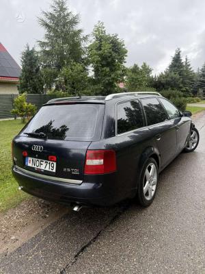 Blue Audi A6 2003 in Vilnius, with an engine capacity of 2.50 L and mileage of 209 thousand km for 2250 €, photo 7 on AUTOMOTO.COM.LV