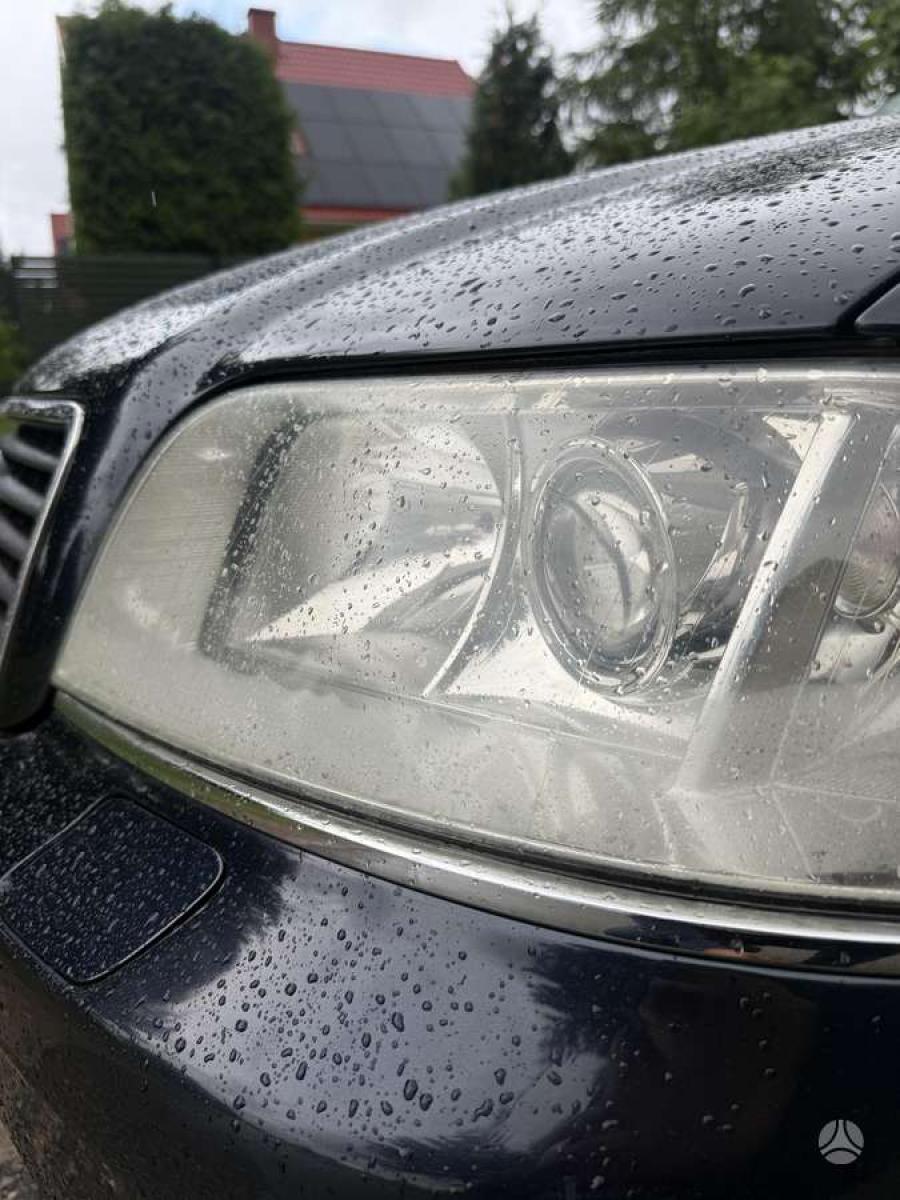 Blue Audi A6 2003 in Vilnius, with an engine capacity of 2.50 L and mileage of 209 thousand km for 2250 €, photo 20 on AUTOMOTO.COM.LV