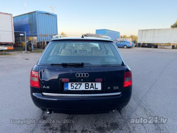 Blue Audi A6 2003 in Tallinn, with an engine capacity of 2.50 L and mileage of 0 thousand km for 1250 €, photo 5 on AUTOMOTO.COM.LV