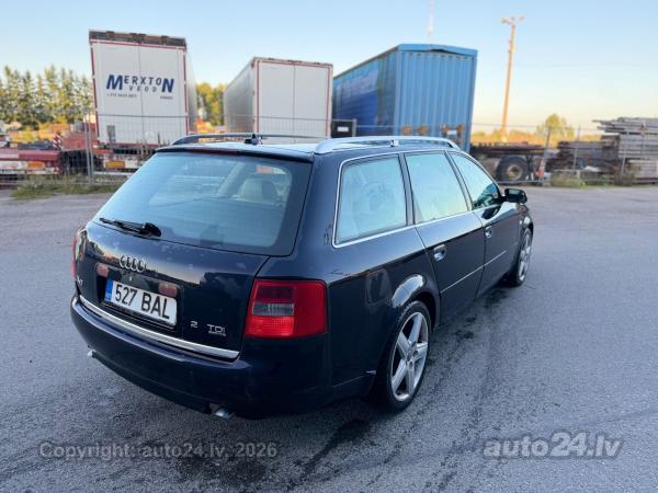 Blue Audi A6 2003 in Tallinn, with an engine capacity of 2.50 L and mileage of 0 thousand km for 1250 €, photo 6 on AUTOMOTO.COM.LV