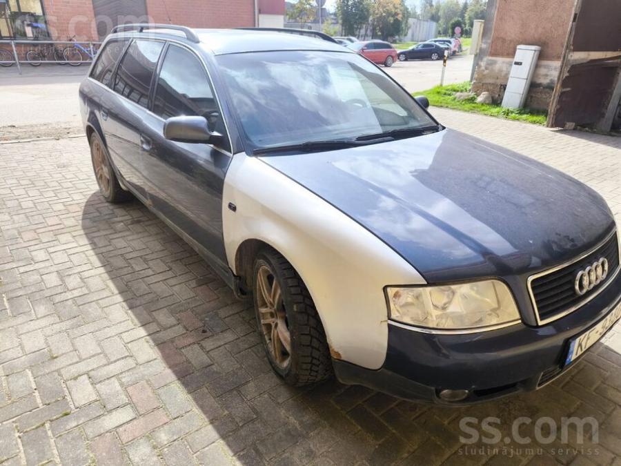 Синий Ауди А6 2003 в Гулбене, объемом двигателя 1.90 л и пробегом 387 тыс. км за 800 €, фото 4 на AUTOMOTO.COM.LV