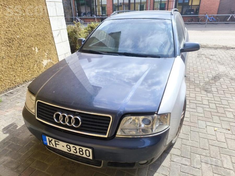 Синий Ауди А6 2003 в Гулбене, объемом двигателя 1.90 л и пробегом 387 тыс. км за 800 €, фото 5 на AUTOMOTO.COM.LV