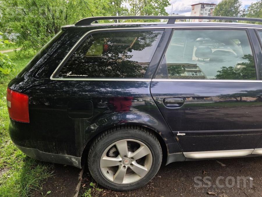 Blue Audi A6 2004 in Riga, with an engine capacity of 2.50 L and mileage of 357 thousand km for 13690 €, photo 6 on AUTOMOTO.COM.LV