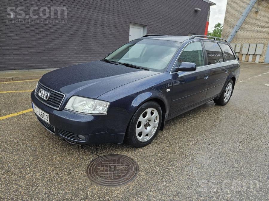 Blue Audi A6 2004 in Cesis, with an engine capacity of 2.40 L and mileage of 0 thousand km for 1700 €, photo 1 on AUTOMOTO.COM.LV