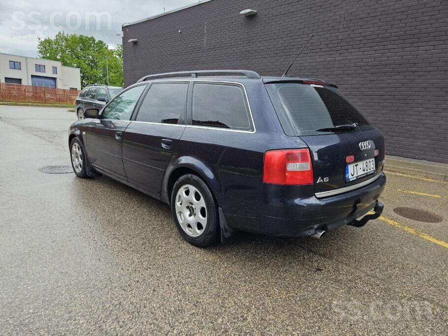 Blue Audi A6 2004 in Cesis, with an engine capacity of 2.40 L and mileage of 0 thousand km for 1700 €, photo 7 on AUTOMOTO.COM.LV