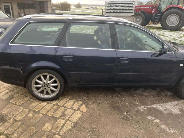 Blue Audi A6 2004 in Kaisiadorys, with an engine capacity of 2.50 L and mileage of 387 thousand km for 1400 €, photo 3 on AUTOMOTO.COM.LV