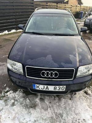 Blue Audi A6 2004 in Kaisiadorys, with an engine capacity of 2.50 L and mileage of 387 thousand km for 1400 €, photo 6 on AUTOMOTO.COM.LV