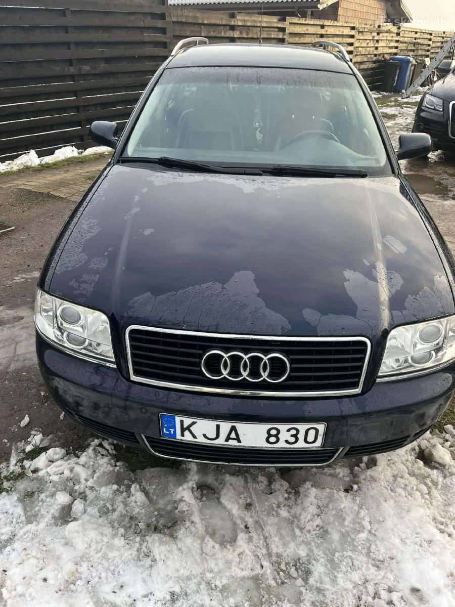 Blue Audi A6 2004 in Kaisiadorys, with an engine capacity of 2.50 L and mileage of 387 thousand km for 1400 €, photo 6 on AUTOMOTO.COM.LV