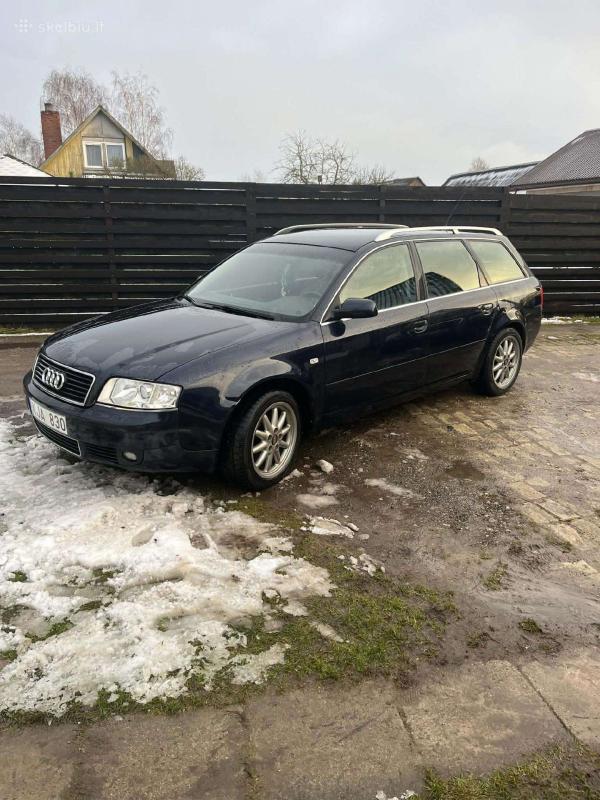 Blue Audi A6 2004 in Kaisiadorys, with an engine capacity of 2.50 L and mileage of 387 thousand km for 1400 €, photo 7 on AUTOMOTO.COM.LV