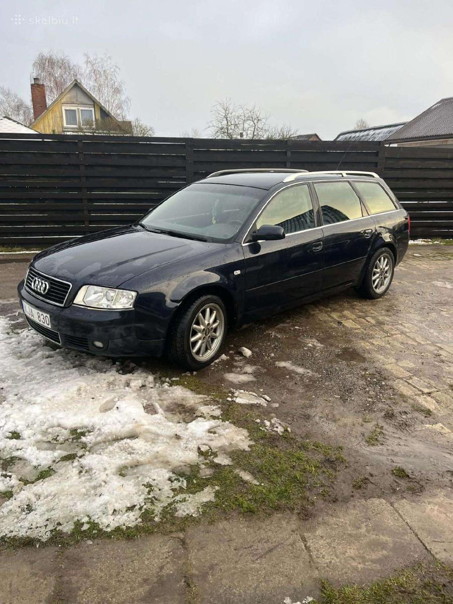 Blue Audi A6 2004 in Kaisiadorys, with an engine capacity of 2.50 L and mileage of 387 thousand km for 1400 €, photo 7 on AUTOMOTO.COM.LV