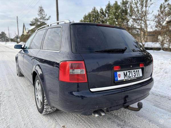 Blue Audi A6 2004 in Mazeikiai, with an engine capacity of 2.50 L and mileage of 420 thousand km for 1350 €, photo 4 on AUTOMOTO.COM.LV