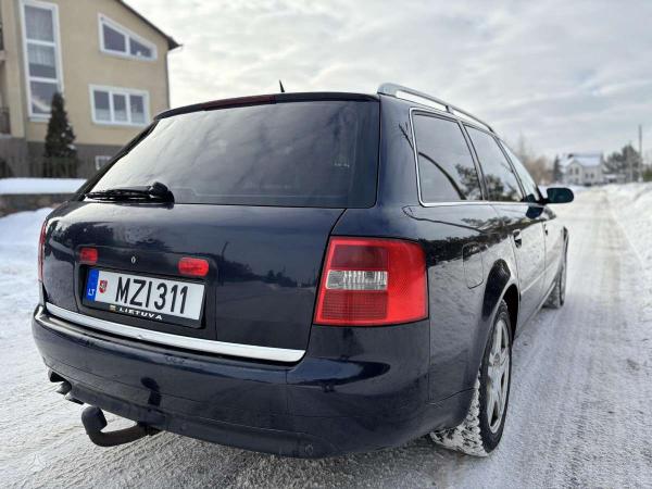 Blue Audi A6 2004 in Mazeikiai, with an engine capacity of 2.50 L and mileage of 420 thousand km for 1350 €, photo 6 on AUTOMOTO.COM.LV