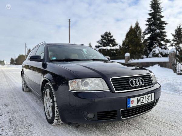 Blue Audi A6 2004 in Mazeikiai, with an engine capacity of 2.50 L and mileage of 420 thousand km for 1350 €, photo 8 on AUTOMOTO.COM.LV