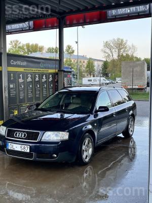 Синий Ауди А6 2004 в Рига, объемом двигателя 1.90 л и пробегом 358 тыс. км за 1300 €, фото  на AUTOMOTO.COM.LV