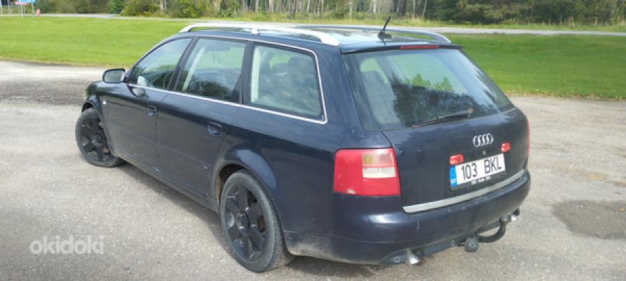 Blue Audi A6 2004 in Johvi, with an engine capacity of 2.50 L and mileage of 192 thousand km for 2000 €, photo 9 on AUTOMOTO.COM.LV