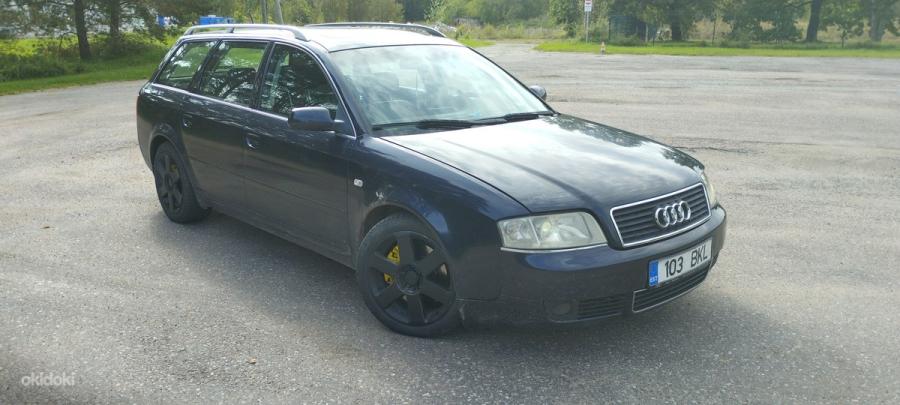 Blue Audi A6 2004 in Johvi, with an engine capacity of 2.50 L and mileage of 192 thousand km for 2000 €, photo 25 on AUTOMOTO.COM.LV