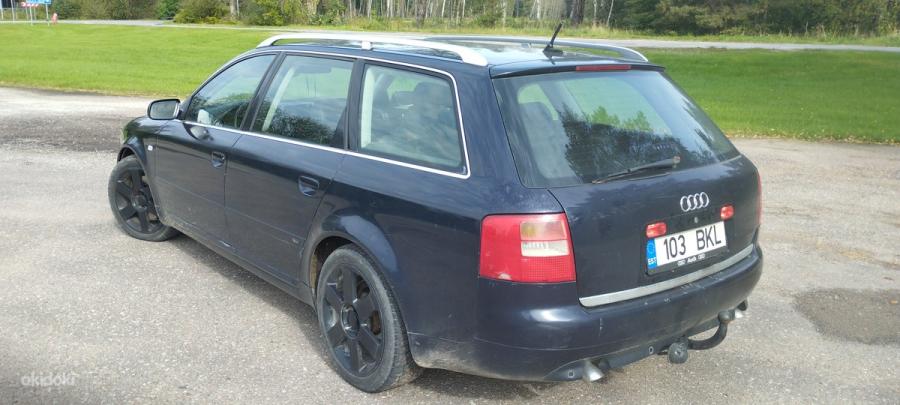Blue Audi A6 2004 in Johvi, with an engine capacity of 2.50 L and mileage of 192 thousand km for 2000 €, photo 31 on AUTOMOTO.COM.LV