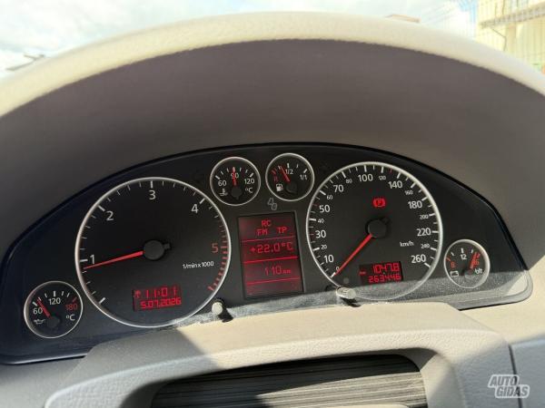 Синий Ауди А6 2004 в Вильнюс, объемом двигателя 1.90 л и пробегом 264 тыс. км за 1350 €, фото 9 на AUTOMOTO.COM.LV