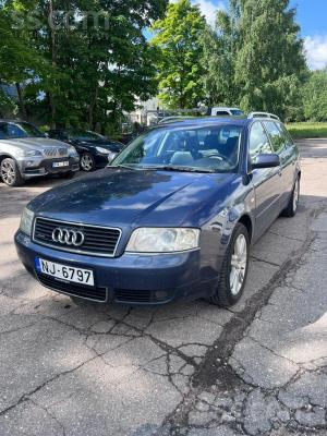 Синий Ауди А6 2004 в Рига, объемом двигателя 2.50 л и пробегом 395 тыс. км за 2000 €, фото  на AUTOMOTO.COM.LV
