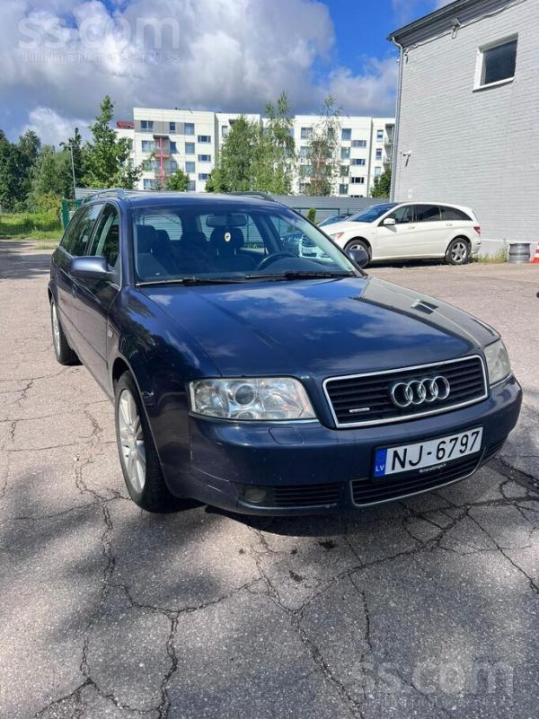 Blue Audi A6 2004 in Riga, with an engine capacity of 2.50 L and mileage of 395 thousand km for 2000 €, photo 2 on AUTOMOTO.COM.LV